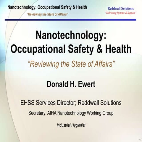 Nanotechnology | PPT