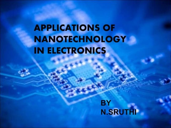 Nanotechnology and computer science | PDF