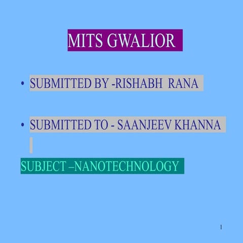 nanotechnology.ppt
