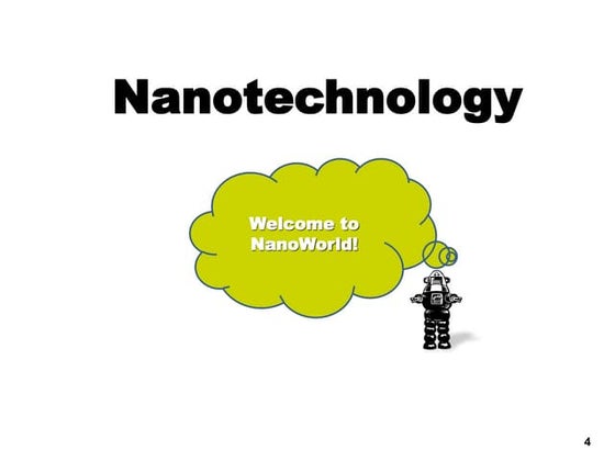 Introduction of Nanotechnology | PPTX | Chemistry | Science