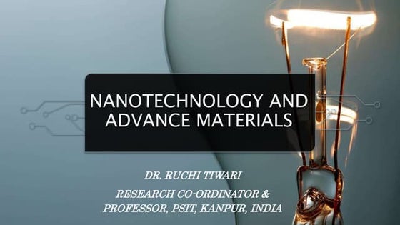 Nanomaterials and their classification | PPTX