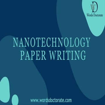 Nanomaterial ppt | PPTX