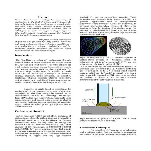Nano technology ppt | DOC | Chemistry | Science