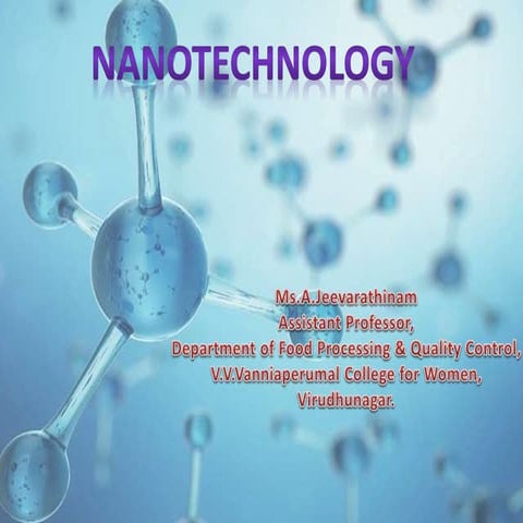 Nanotechnology Powerpoint Template