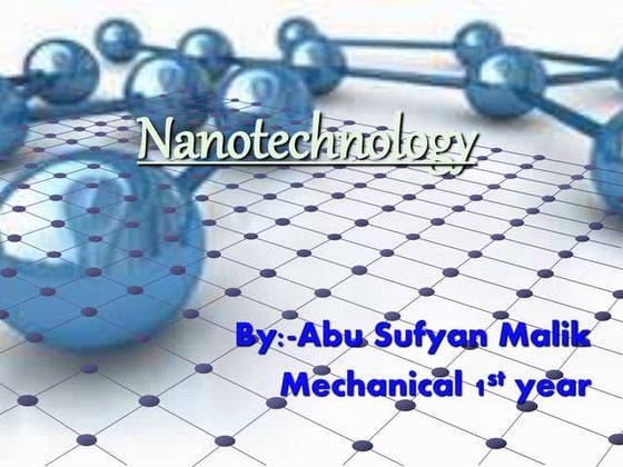 Nano technology | PPT