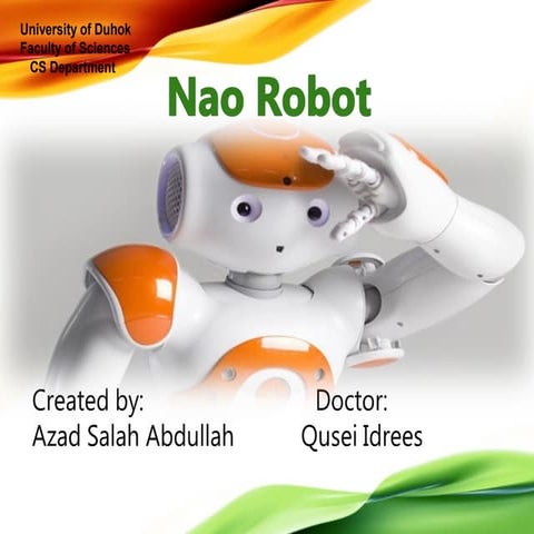 Nao robot | PPT