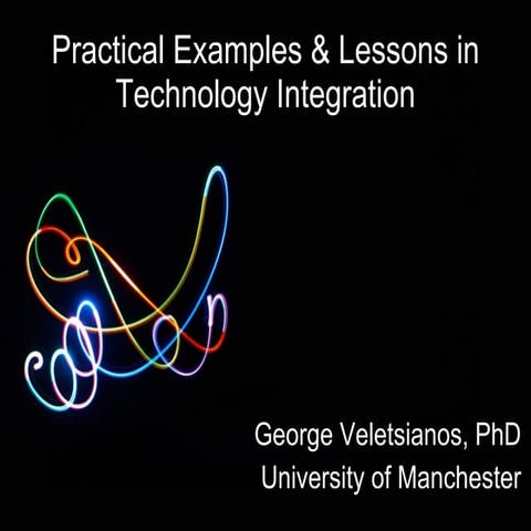 Short introduction to contemporary technology (& pedagogy) use | PPT