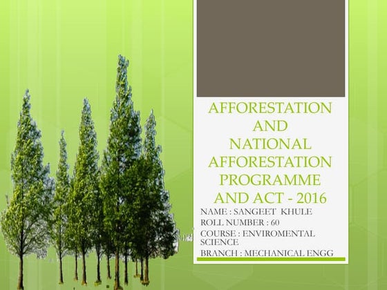 Social forestry program in the philippines | PPT