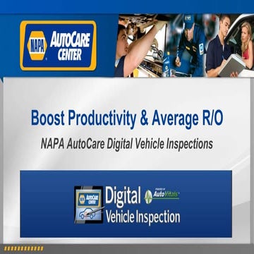 NAPA Digital Vehicle Inspection Program | PPT