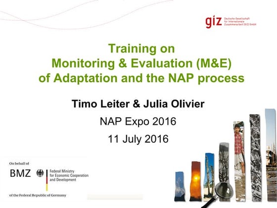 Monitoring And Evaluation System For Adaptation Projects Ppt