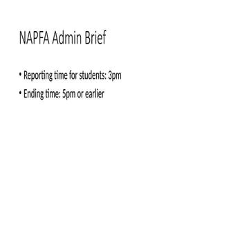 NAPFA brief to teachers on how to Napfa.pptx