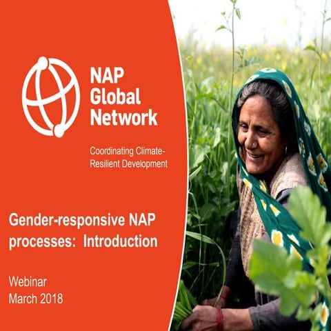 Gender-responsive NAP processes: Introduction | Angie Dazé, IISD | PPTX | Parenting | Family and ...
