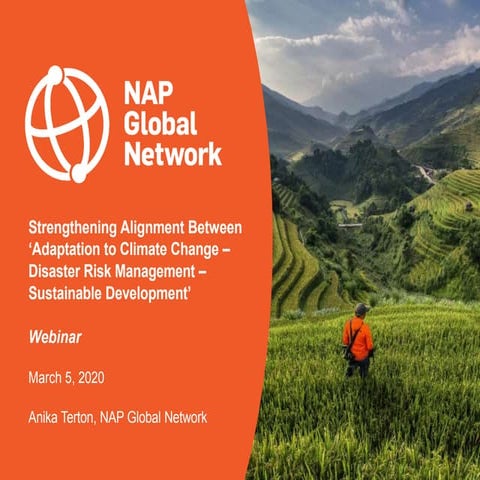 Alignment to Advance Climate-Resilient Development | PPT