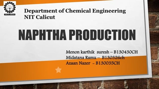 Naptha cracking | PPT
