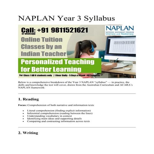NAPLAN Test Year 3 Syllabus Australia.pdf
