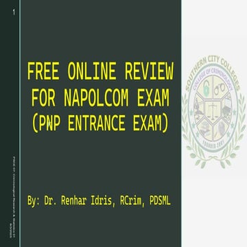 Napolcom free online review for board exam | PDF