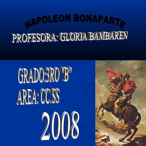 Napoleón bonaparte | ODP