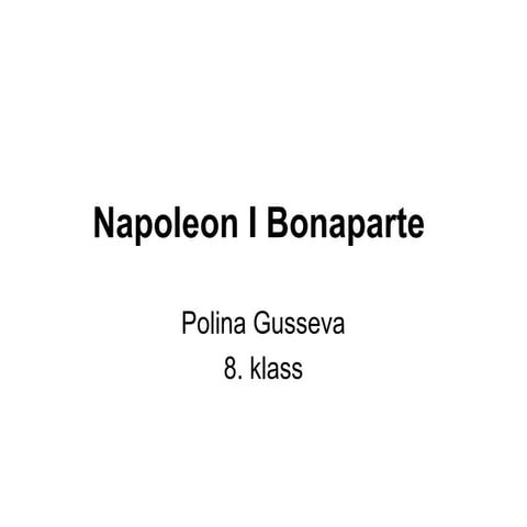 Napoleon | PPT