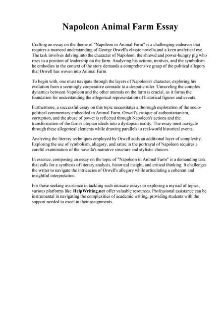 Animal Farm George Orwell Essay.pdf