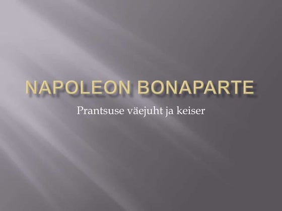 Napoleon | PPT