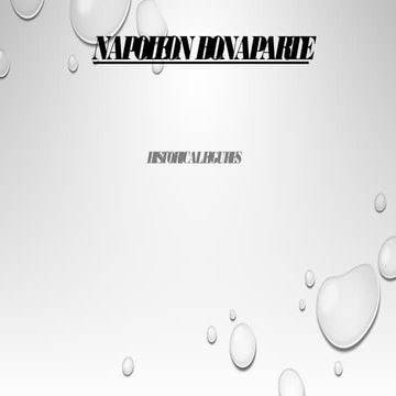 Napoleon Bonaparte | PPTX