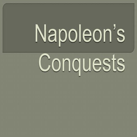 Napoleon’s conquests cp | PPT