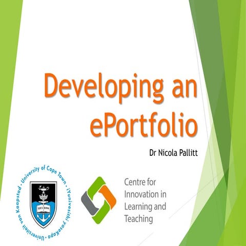 Creating ePortfolio as a Technology Tool | PDF