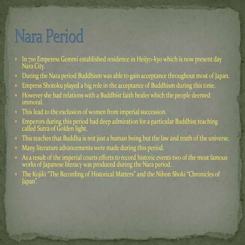 Nara period | PPTX