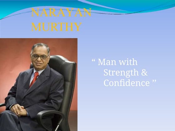PRESENTATION ON NARAYAN MURTHY.pptxhfgjhg | PPT