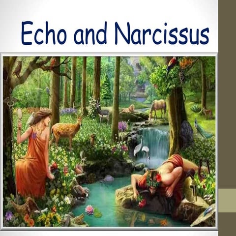 Echo And Narcissus