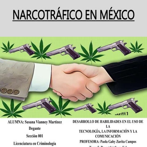 el narcotrafico en mexico