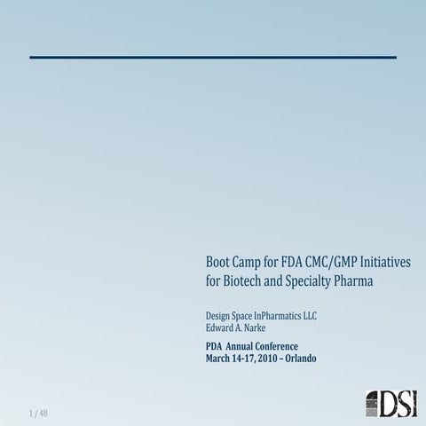 Narke Pda Orlando Mar2010 Boot Camp Final | PPT