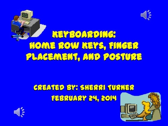 Typing lesson | ODP | Computer Peripherals | Computing