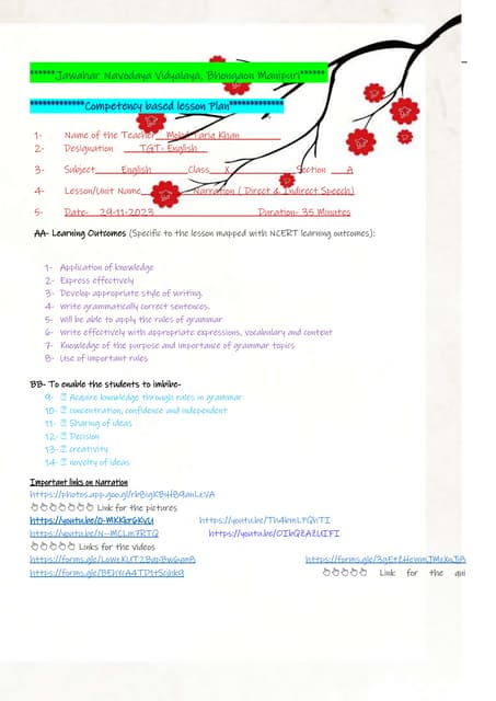 CSEC English SBA.pdf | Educational Assessment | Education