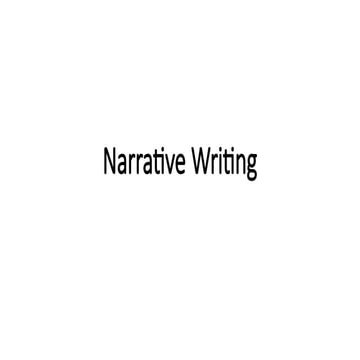 Comprehensive Guide to Narrative, Persuasive, Descriptive, and ...
