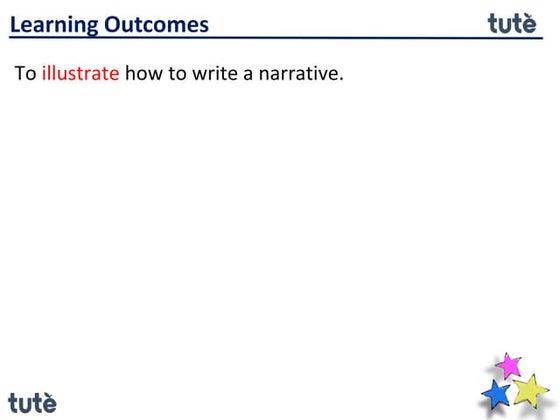 Narrative writing - Year 8 English | PPTX | Musicals | Genres