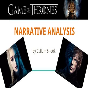 Narrative analysis | PPT