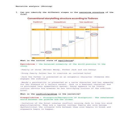 Narrative analysis worksheet complete | DOCX | Drama | Genres