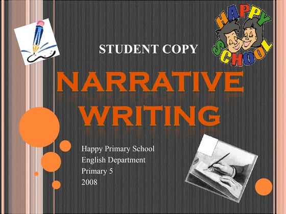 Student friendly narrative rubric checklist | PPT