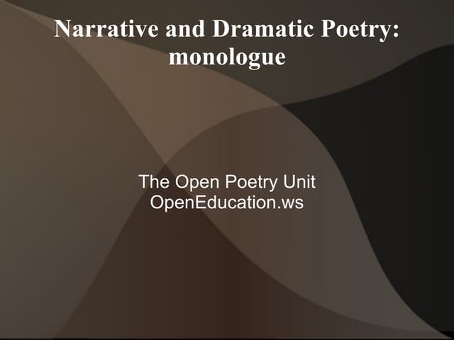 Poetic devices: imagery and the five senses | ODP