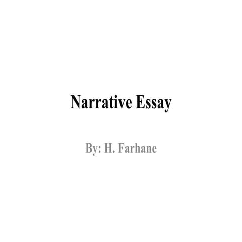 True-Narratives-pptx.pdf narrative essay | PDF
