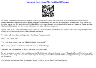 Revising our personal narratives | PPT