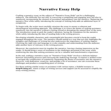 Narrative Writing Essays.pdf