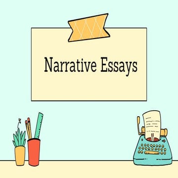 Personal narrative powerpoint | PPTX