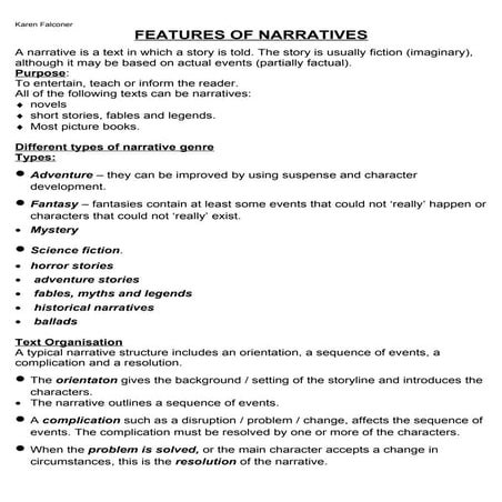 Narrative features (small) | DOC
