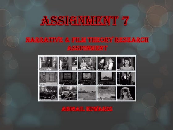 Large scale film research | PPTX