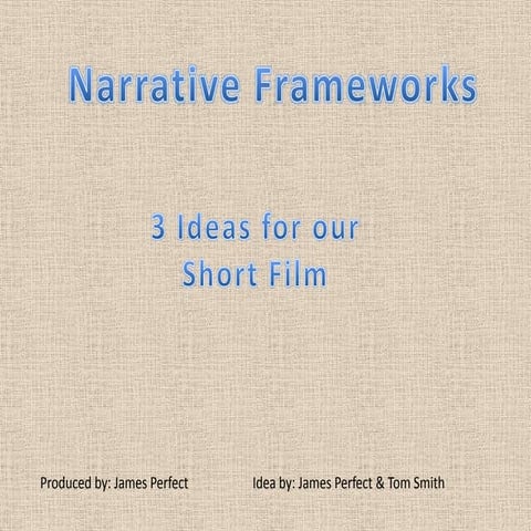 Narrative frameworks | PPT