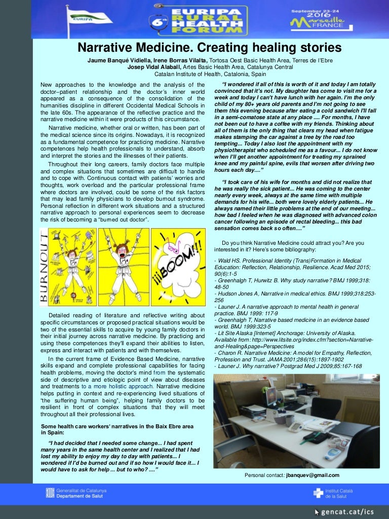 Narrative medicine creating_healing_stories_6th_euriparuralforummarse…