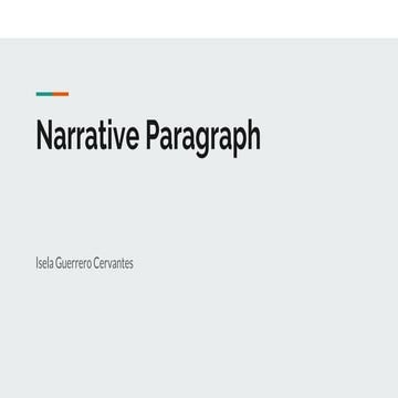 Narrative paragraph | PPTX | Graduation | Personal Celebrations & Life ...