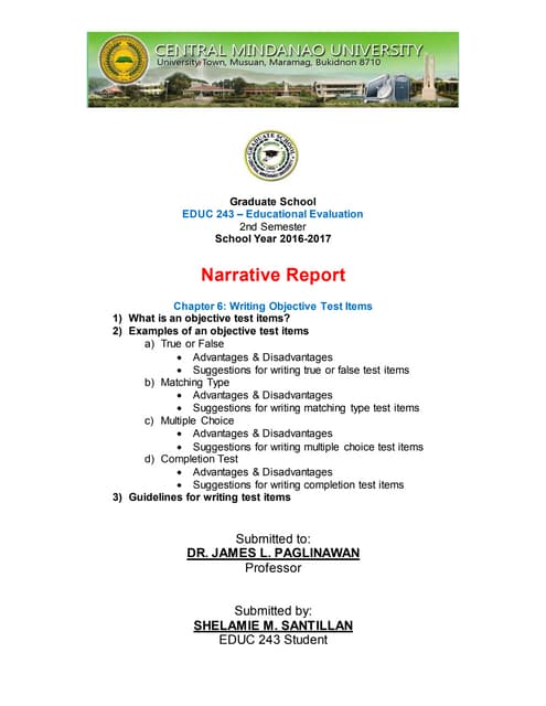Guidelines Constructing Multiple Choice Test Items Pdf Standardized
